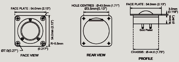 Morel MDT12 1" Textile Dome Tweeter