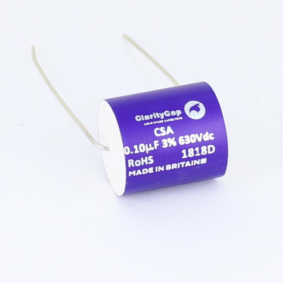 ClarityCap 0.1 mfd CSA CopperConnect Poly Cap 630V