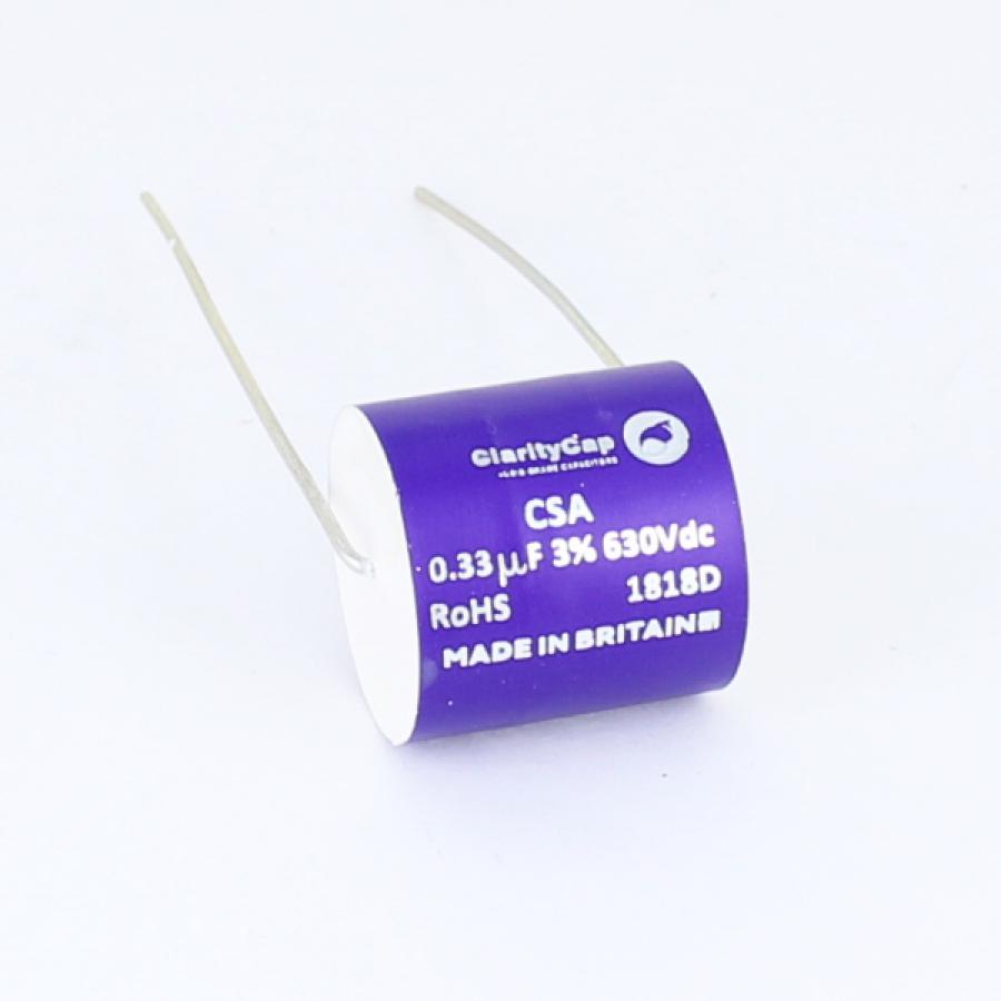 ClarityCap 0.33 mfd CSA CopperConnect Poly Cap 630V