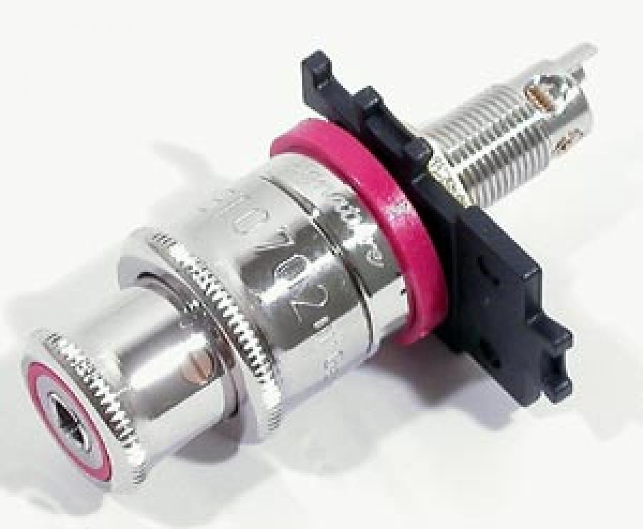 WBT-0702.12-R Polished Platinum Topline - Red