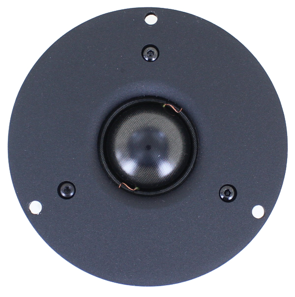 Morel MDT30S 1" Textile Dome Tweeter, Aluminum Face Plate, Rear chamber