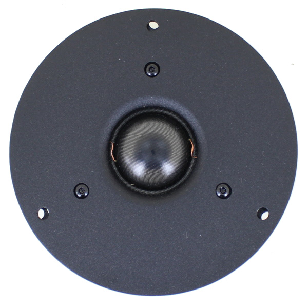 Morel MDT32S 1" Textile Dome Tweeter, Aluminum Face Plate, Rear chamber