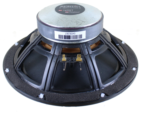 SB Acoustics SB20FRPC30-8 8" Paper Full Range