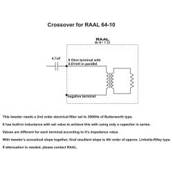 RAAL 64-10 Flatfoil True Ribbon Tweeter | Madisound
