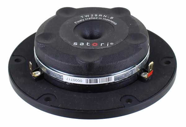 Satori TW29RN-B Ring Dome Tweeter with Neodymium Motor - Black, 4 ohm ...
