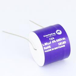 ClarityCap 1.0 mfd CSA CopperConnect Poly Cap 630V