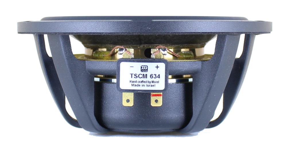 Morel TSCM634 6" Titanium Supreme Carbon-Fiber Midrange: Speaker ...